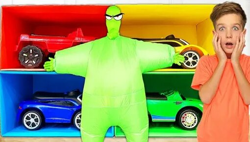 Mark takes colorful cars from the Balloons man | Mark Production | Дзен ...
