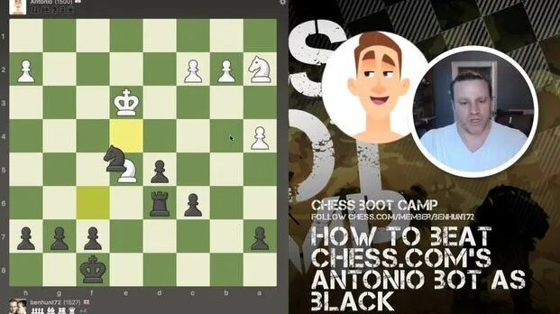 How to Beat Chess.com's Antonio Bot (1500, French defence) - Смотреть ...
