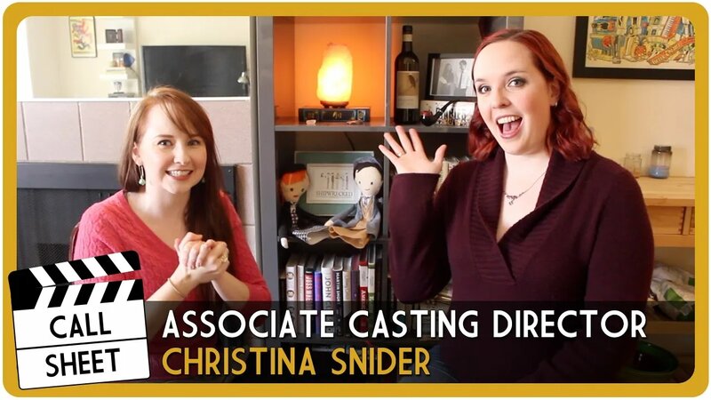 Call Sheet: A Conversation with Associate Casting Director Christina ...