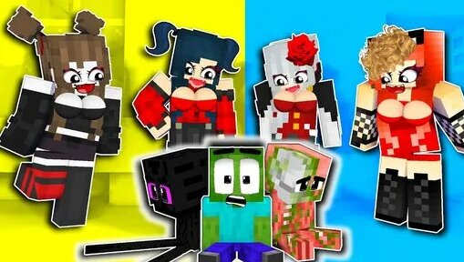 Vampire Girls Love Curse! - Funny Minecraft Animation - Смотреть онлайн ...