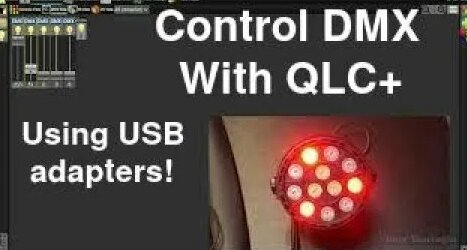 How To Control DMX Lights From A Computer Using QLC+ and uDMX Adapters ...