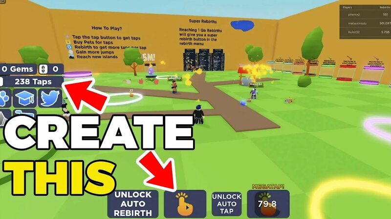 How to make a Tapping Simulator in Roblox Studio (Clicker) - Yandex ...