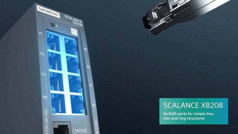 Scalance XB-200: managed Industrial Ethernet switches - Смотреть онлайн ...