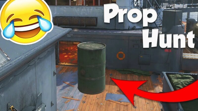 Прячься Быстрее, ТОП Маскировка! Прятки, Prop Hunt! (CoD:WW2 ...