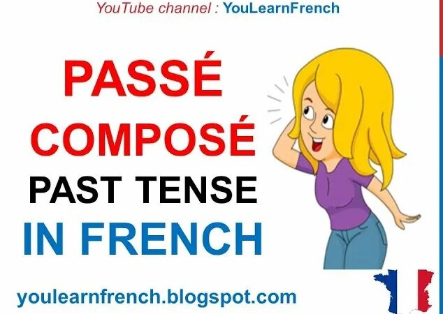 French Lesson 51 Le Passé Composé Compound PAST Tense Verbs Conjugation ...