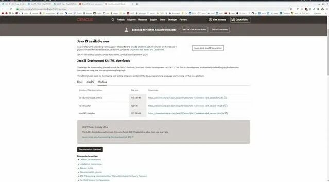 (Fix) Решение ошибки сервера - Java Runtime (class file version 61.0 ...
