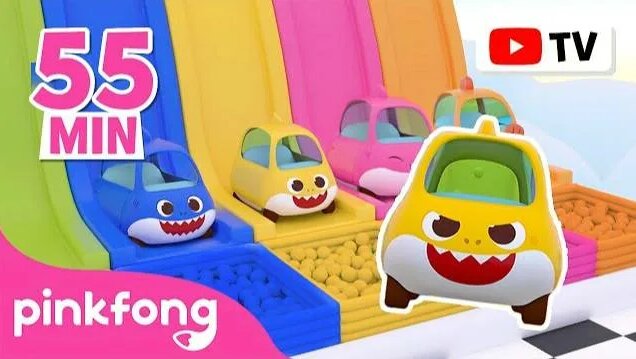 [TV for Kids] Baby Shark Toy Car Compilation | Best Baby Car Songs ...