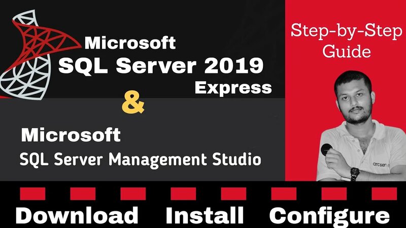 How To Install Microsoft SQL Server 2019 Express Edition - Yandex Video ...