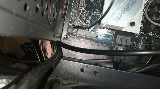 Как подключить power sw и reset sw к материнской плате asrock ...