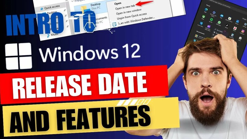 Introduction to Windows 12!| All features + Release Date | Windows 12 ...