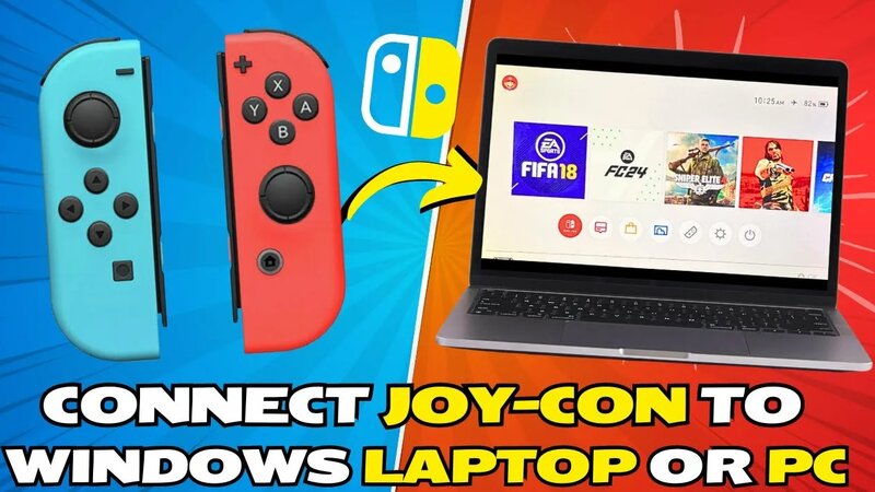 How To Connect Nintendo Switch Joy Con to Pc or Laptop - Yandex Video ...