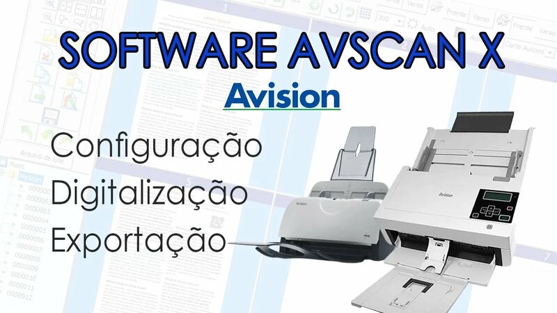Digitalizando com AVScan X - Scanners Avision - Смотреть онлайн в ...