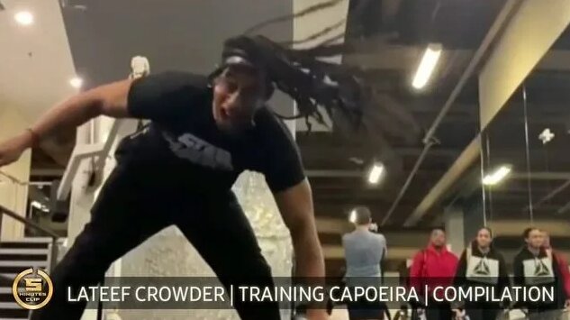 Lateef crowder | training capoeira | compilation | yurich sport ...