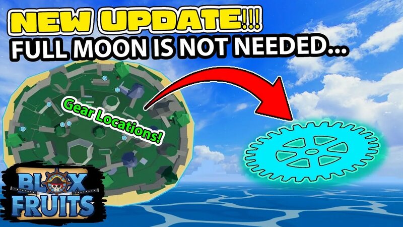 Update - Blue Gear Mirage Island no longer requires a full moon - Blox ...