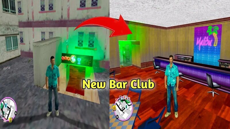 How To Install New Bar Club Mod In GTA Vice City (2nd Malibu Club Map ...