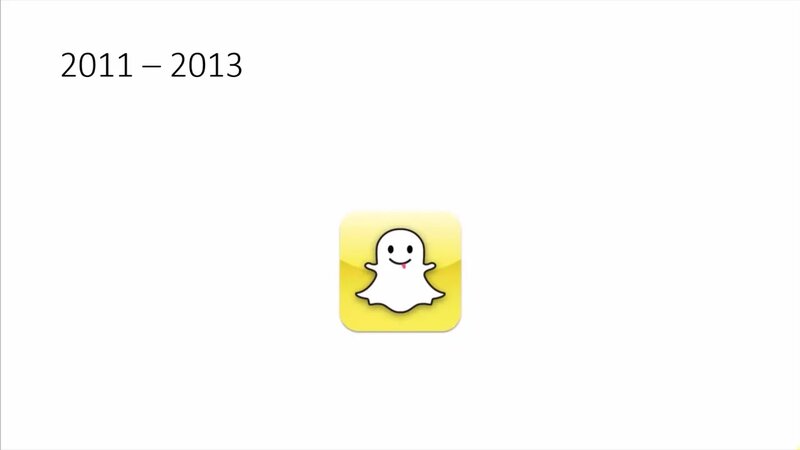Snapchat logo evolution 2011 - 2017 - Yandex Video aramada çevrimiçi izle