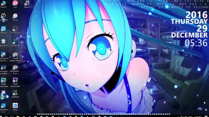 Wallpaper Engine - Hatsune Miku