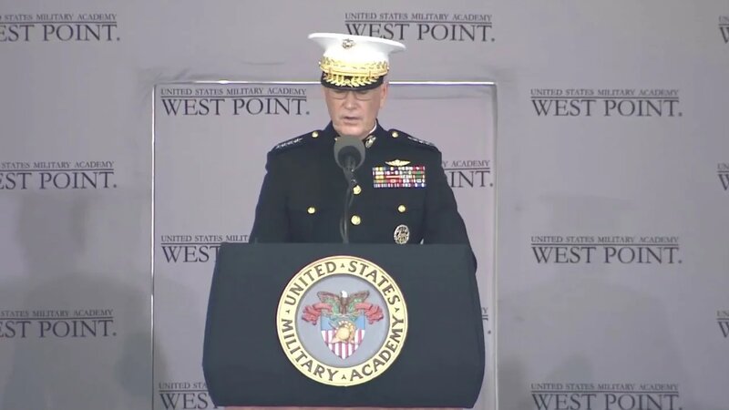 Gen. Joe Dunford's remarks at the U.S. Military Academy 2018 Graduation ...