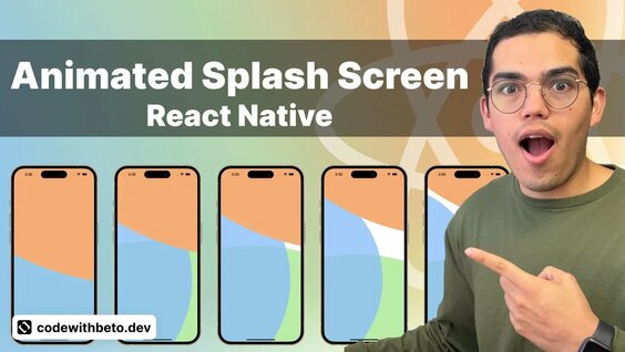 React Native Animated Splash Screen | Transform Your App's First Impression Tutorial 2023 - EroFound