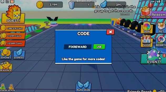 ALL Codes WORK* [Jumping] Building towers to fly farther Roblox | 19 ...