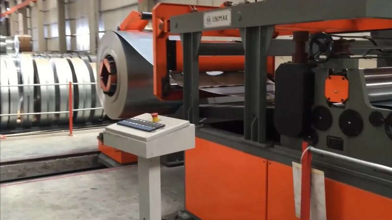 Unimak Machinery - Slitting Line with Recoiler - Yandex Video aramada ...