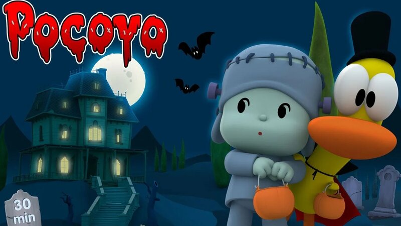 Pocoyo in English: Halloween Marathon [30 min] | Full Episodes | Videos ...
