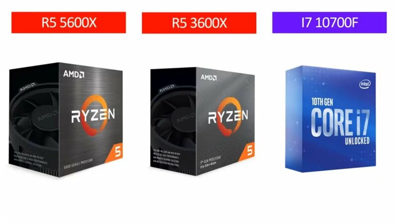 R5 5600x vs R5 3600x vs i7 10700f - RTX 3080 - Gaming Comparisons ...