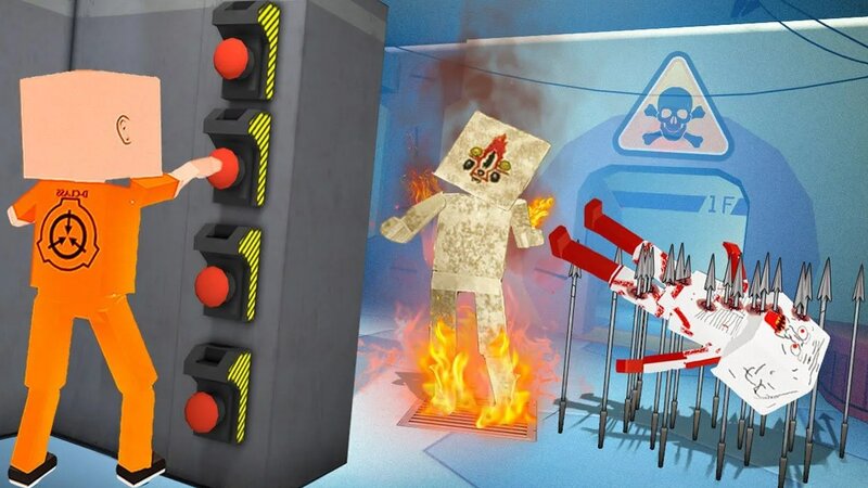 Комната пыток для scp! заключенные против опасных scp! странная ...