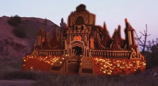 Minecraft Real POV (Realistic Nether Portal Minecraft in Real Life ...