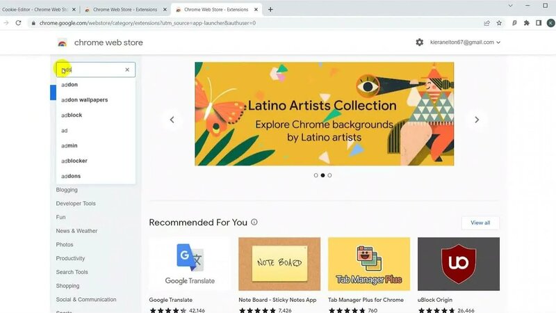 How to add Cookies Editor extension in Google Chrome || #Mohsin ...