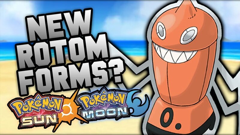 NEW Rotom Forms In Pokemon Sun And Moon!