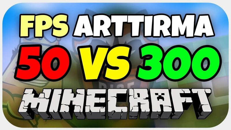 300 FPS! Minecraft Detayli FPS Arttirma VE Bilgisayar Hizlandirma ...