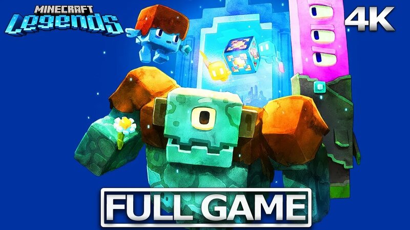 Minecraft Legends Full Gameplay Walkthrough / No Commentary 【FULL GAME ...