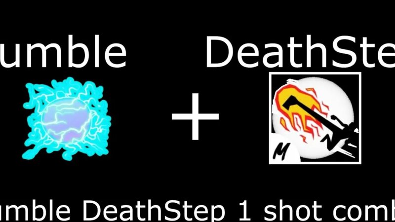 [Rumble+DeathStep one shot combo] | Blox Fruit | (Bounty Hunt 8 ...