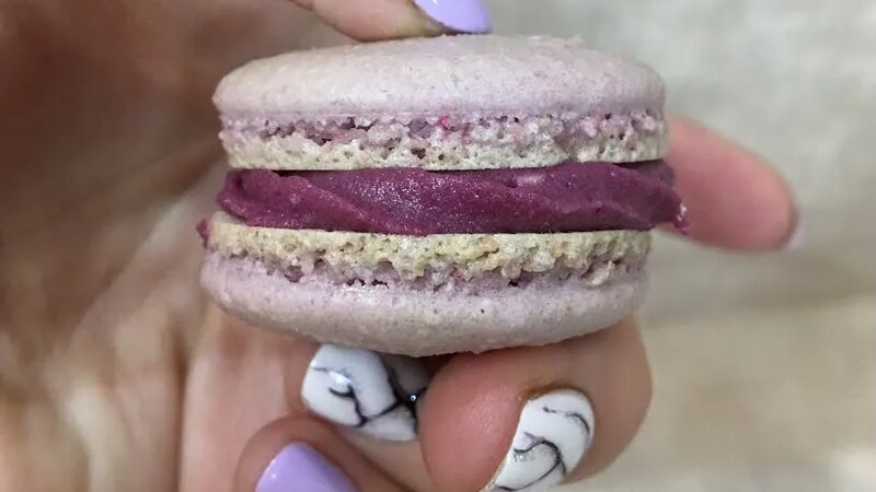 МК макаронс на французкской меренге, 2 начинки, как хранить#MK macarons ...
