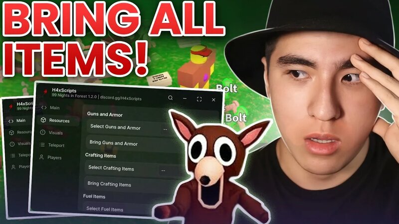 NO KEY 99 Nights in the Forest Script with Teleports, ESPs, Autofarm ...