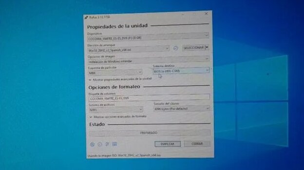 Error (rufus) legacy boot of UEFI media (solucion) windows 10 ...