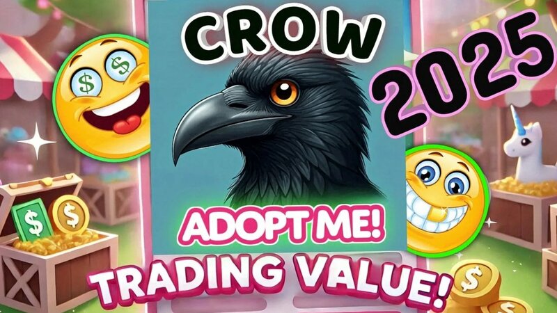 Adopt Me! CROW Trading Value *Updated* 2025 #adoptme #tradingcrow ...