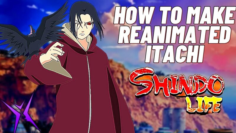 Shindo life | How to make Itachi Uchiha (Reanimated) - Yandex Video ...