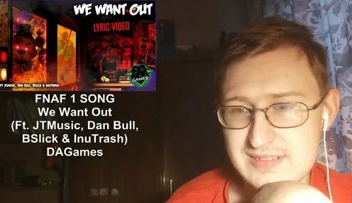 FNAF 1 SONG - We Want Out (Ft. JTMusic, Dan Bull, BSlick & InuTrash ...
