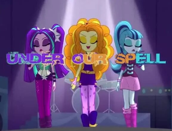 The Dazzlings (с м/с "MLP: Rainbow Rocks") - Under Our Spell (Караоке ...