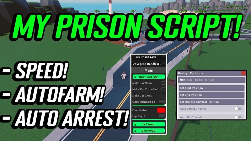 My Prison Script GUI Hack OP (NEW Autofarm, INF Money, AND MORE ...