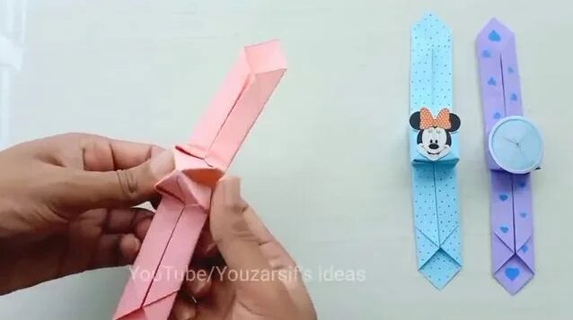 Origami Watch | How to make Origami Watch | Easy Origami |Paper watch ...