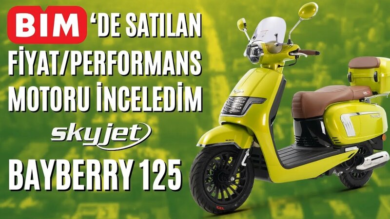 BİM'den Alınan Skyjet Bayberry 125 CC Scooter İncelemesi ve Deneyimi - Yandex Video aramada ...