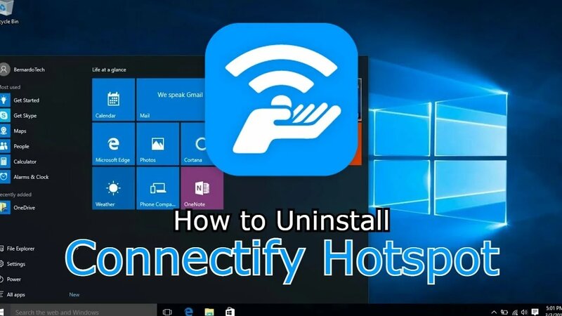 How to Uninstall Connectify Hotspot in PC (Windows 10) Successfully ...