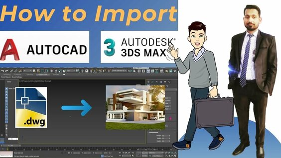 how-to-import-autocad-file-into-3ds-max-import-autocad-model-to-3ds-max-daft-hd