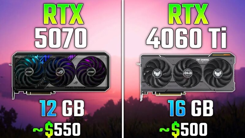 RTX 5070 vs RTX 4060 Ti | Test in 7 Games - Yandex Video aramada ...