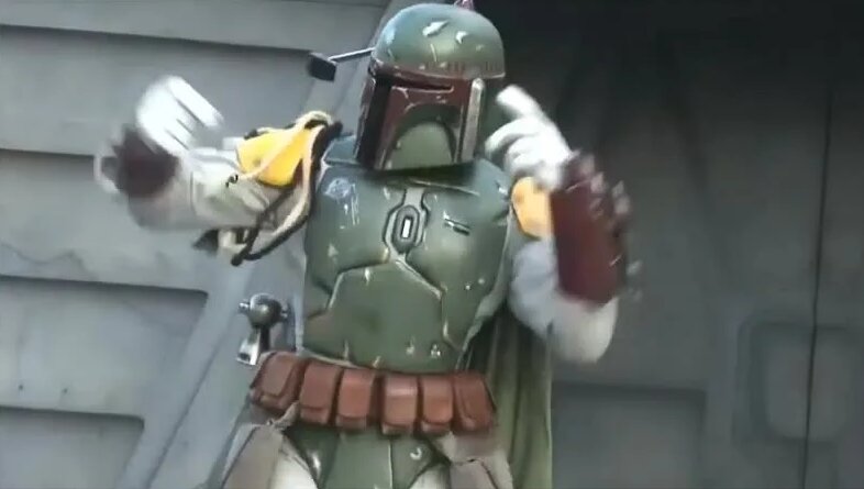 Boba Fett dancing to Ra Ra Rasputin — Видео от Тарэк Аль-Мохамад ...