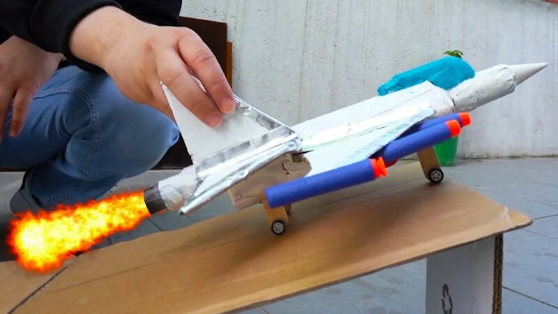 We made rocket supported model aircraft - Yandex Video aramada ...